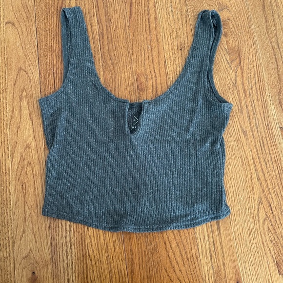 PacSun | Tops | Pacsun Grey Ribbed Tank | Poshmark